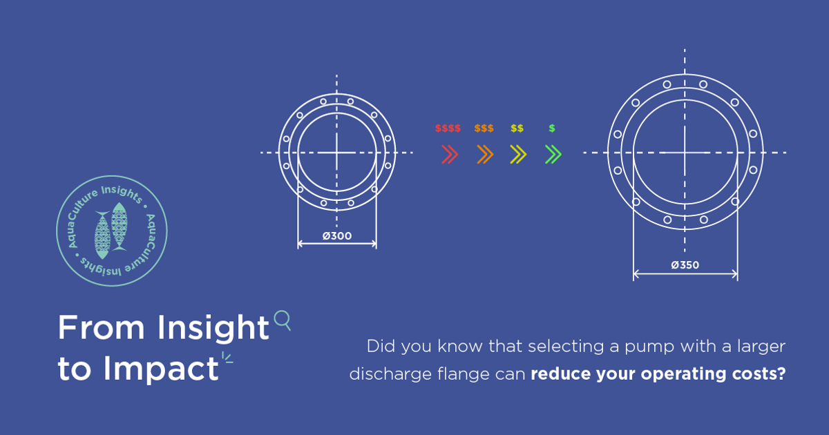 How selecting a pump with a larger discharge flange cuts your operating ...